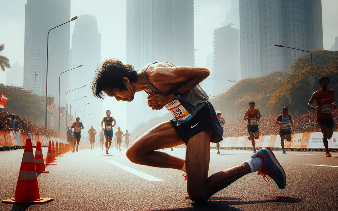 Berantakan di Jakarta Marathon | Sudut Lancip